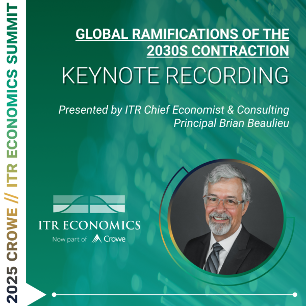 2030s Great Depression - ITR Economics